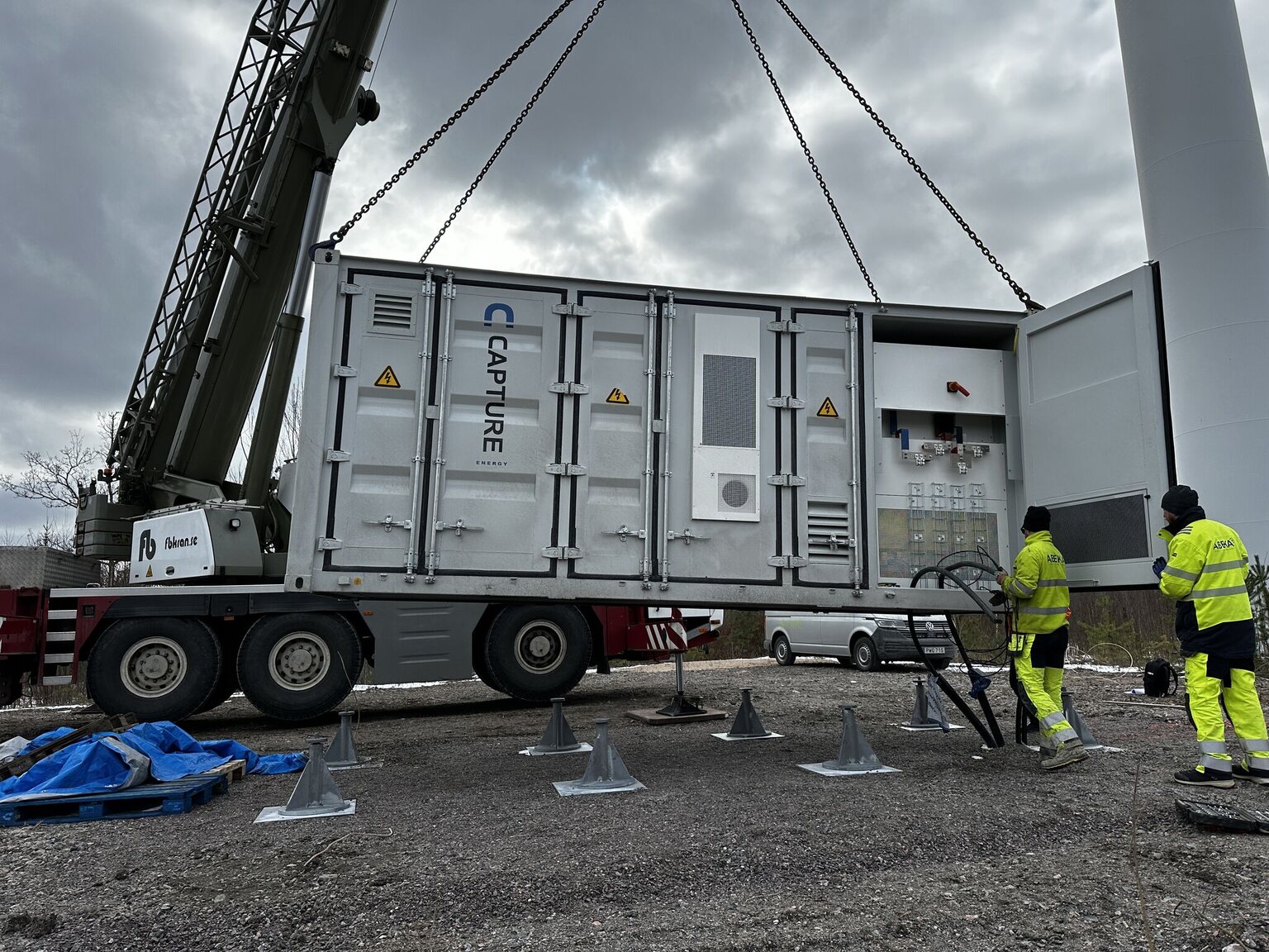 Capture Energy and Recap Energy installs battery in Katrineholm ...