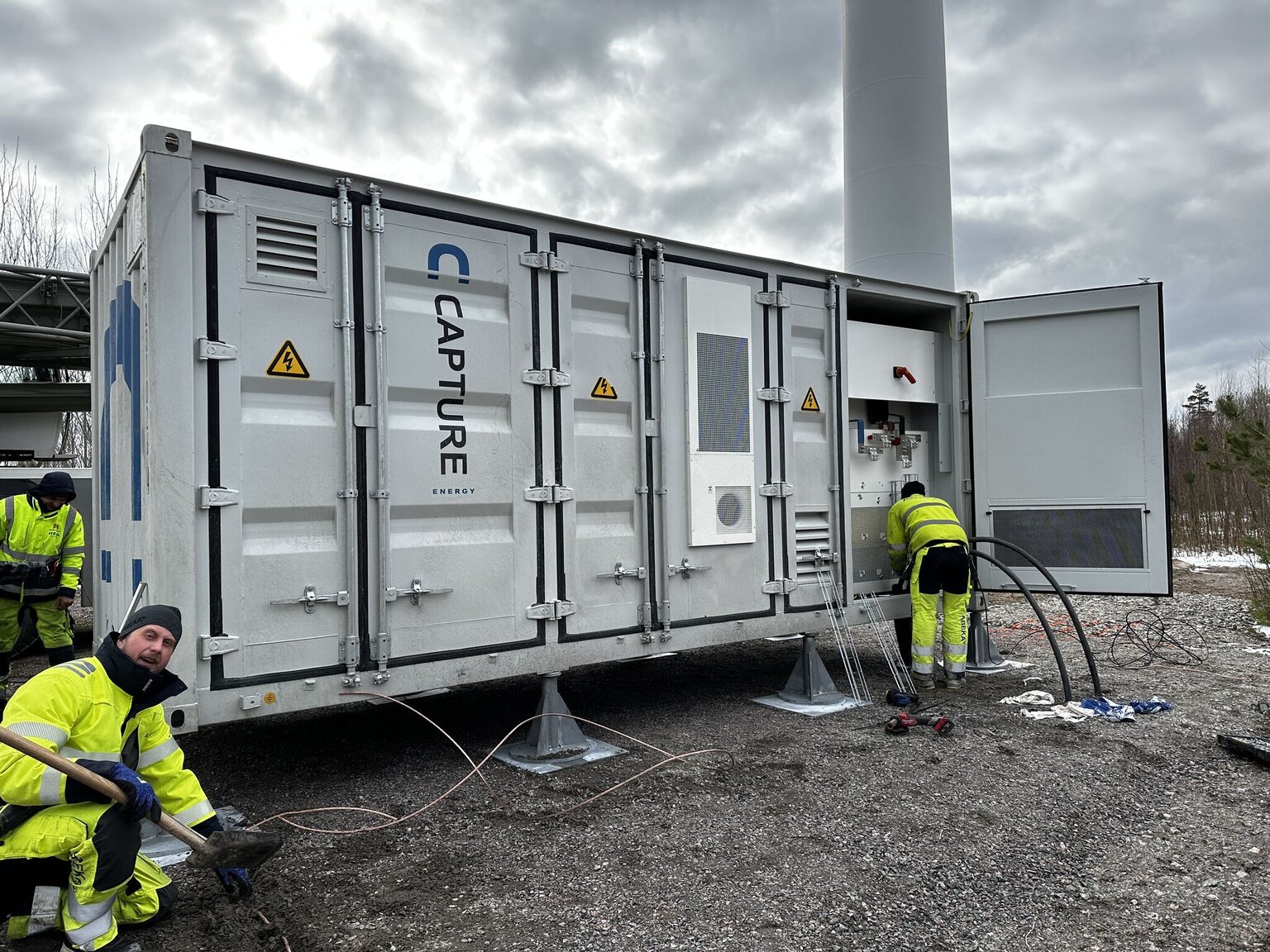 Capture Energy and Recap Energy installs battery in Katrineholm ‹ Capture Energy